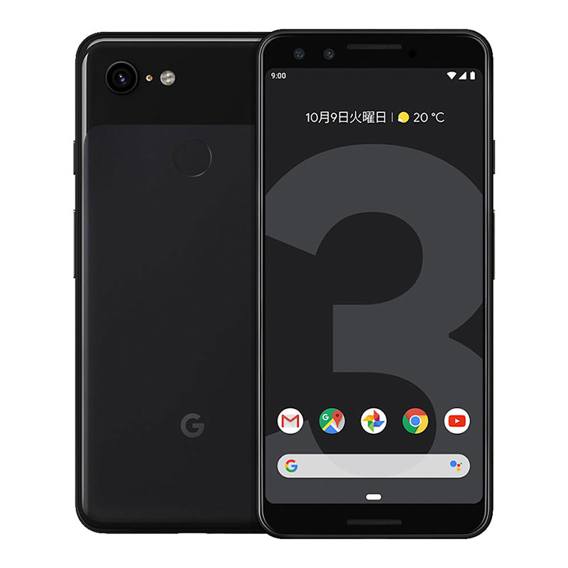Google Pixel 3 128GB G013B Just Black ブラック｜Google Pixelの中古は【セカハン】安心の1年保証付き！